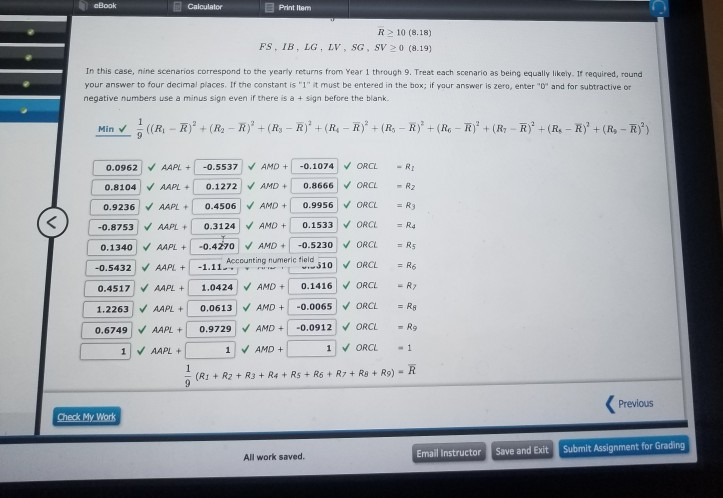 Calculator Print Item Problem 8-14 Formulate and | Chegg.com