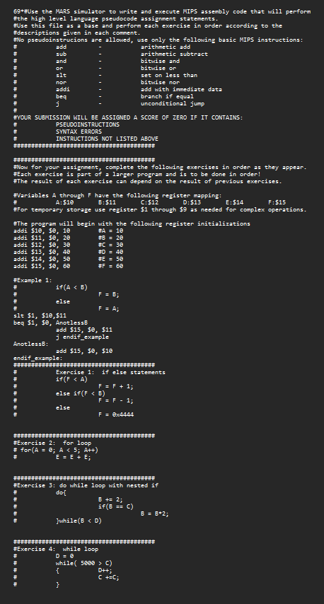 Solved MIPS Getting started with MARS MIPS assembler. Then | Chegg.com Solved MIPS Getting started with MARS MIPS assembler. Then | Chegg.com