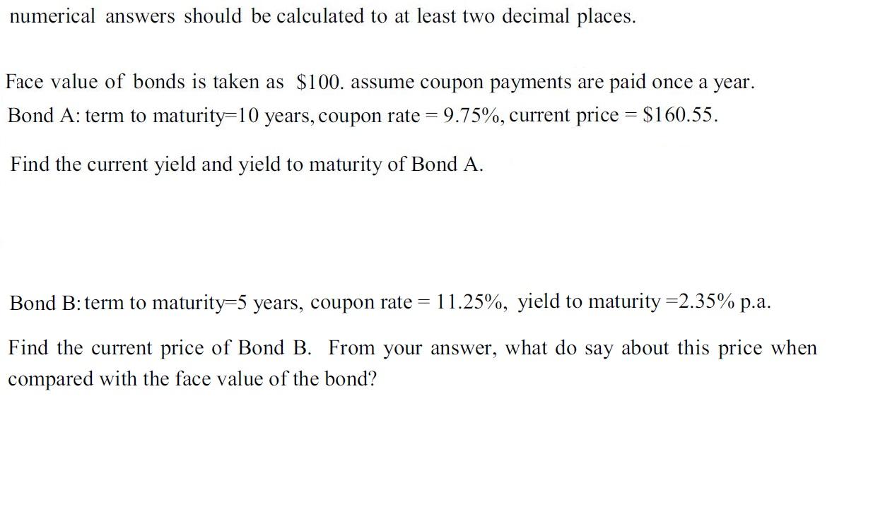 Solved numerical answers should be calculated to at least | Chegg.com