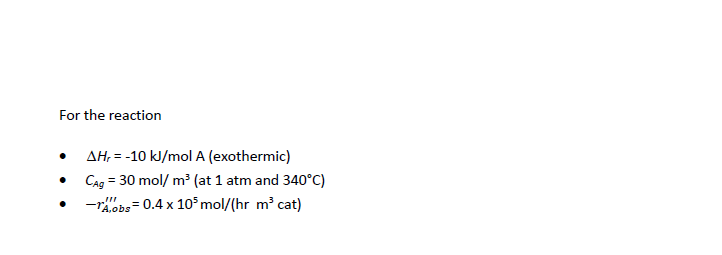 Solved a) Write equations that define the Thiele modulus for | Chegg.com