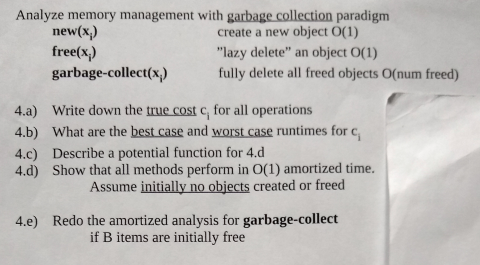 Solved Analyze memory management with garbage collection | Chegg.com