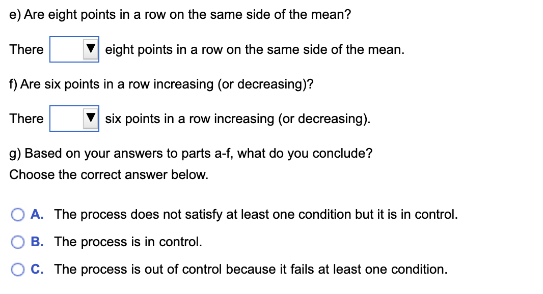 Solved a) Instead of the specification limits, use the | Chegg.com