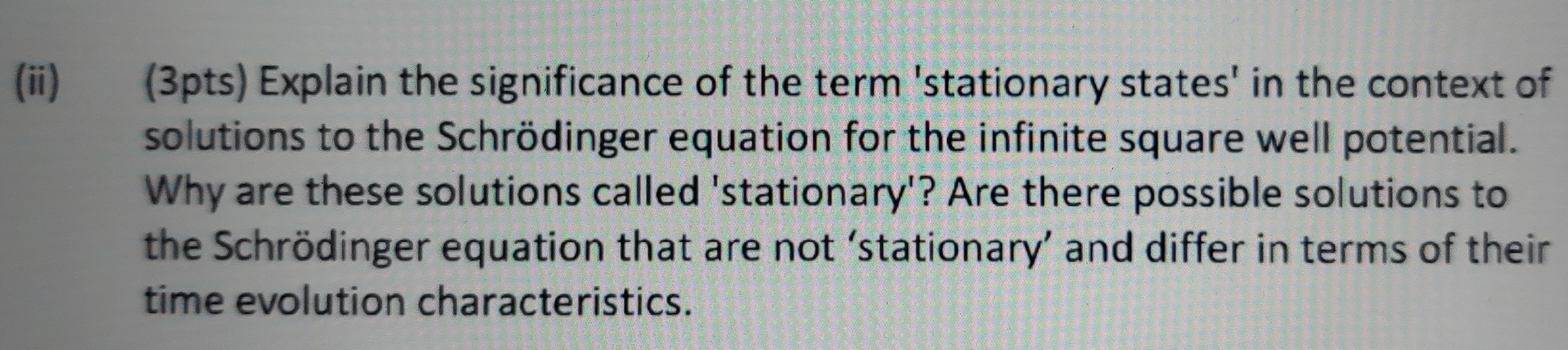 Solved (3pts) Explain the significance of the term | Chegg.com