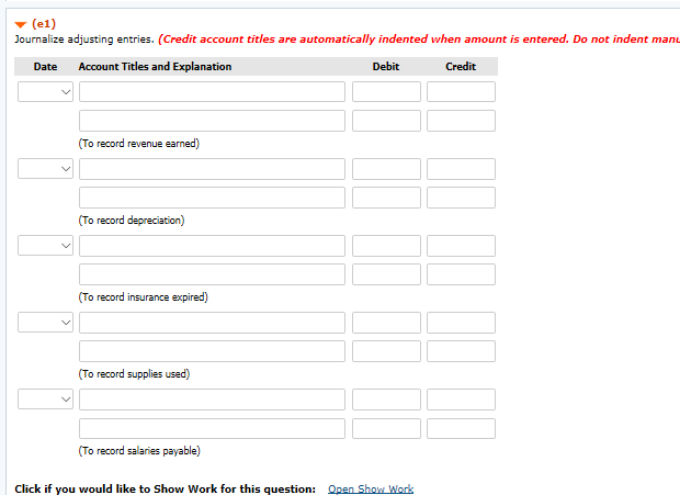 Solved Problem 4-05A a-g (Part Level Submission) (Video) | Chegg.com