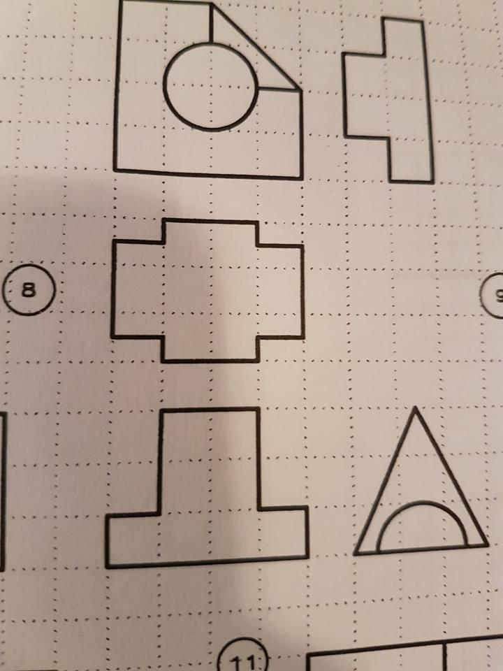 Solved Engineering Graphics: Please show how to complete | Chegg.com