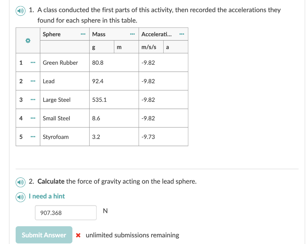 Solved 1. A class conducted the first parts of this | Chegg.com