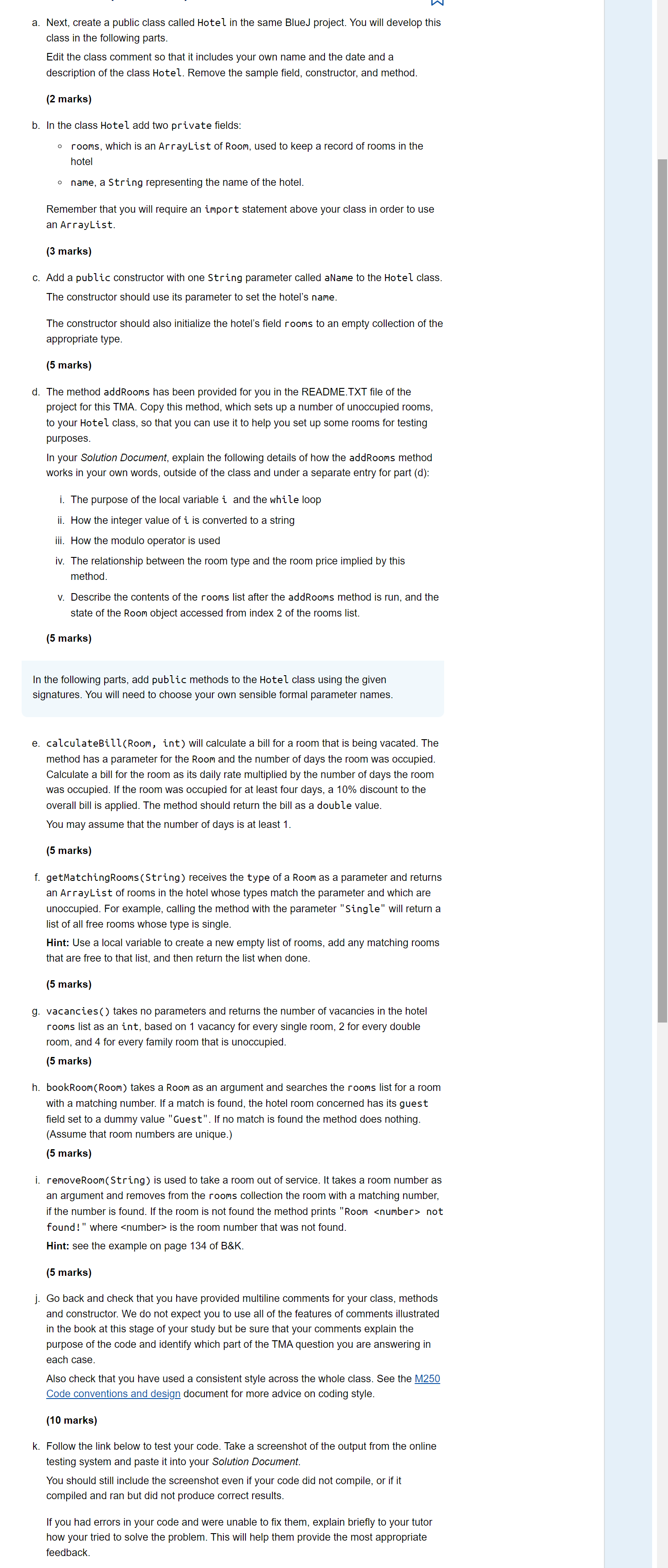 Solved JAva object first Bluej can you help me? Created | Chegg.com