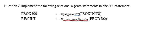Solved Capitalize keywords in your SQL statements Do not | Chegg.com
