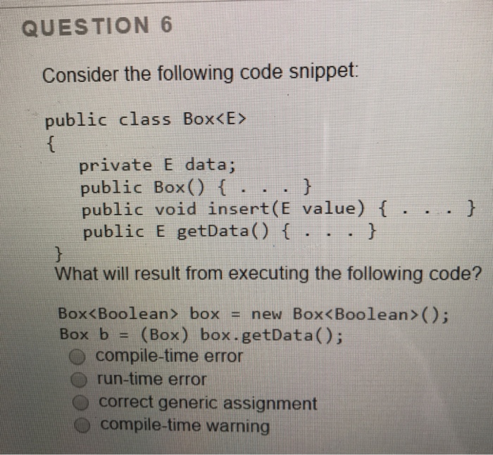 Solved Which of the following statements about generic | Chegg.com