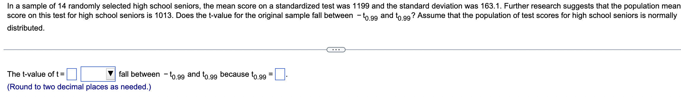Solved In a sample of 14 randomly selected high school | Chegg.com