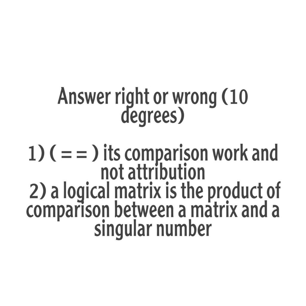 Solved Answer right or wrong (10 degrees) 1) (==) its | Chegg.com