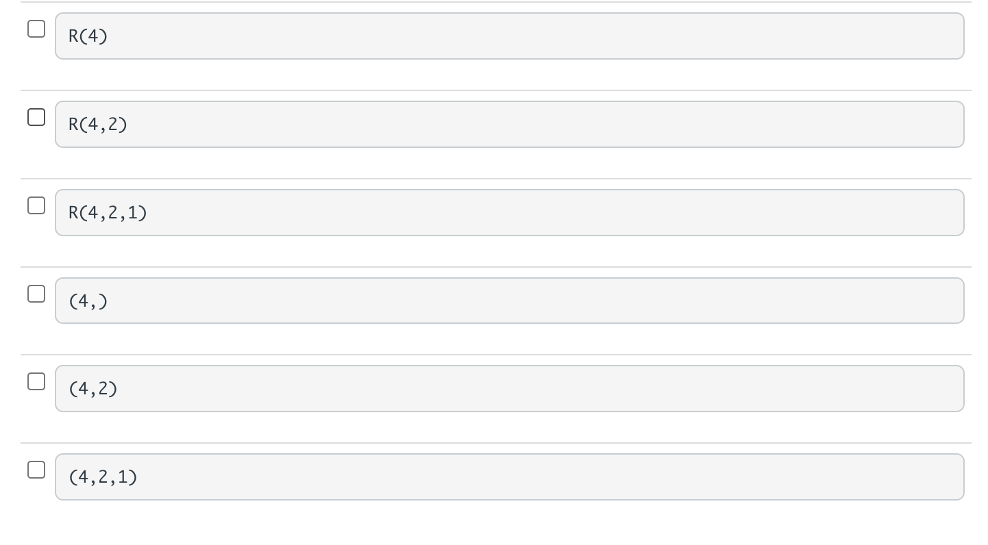 Solved Consider the following (partial) program: 1 class R: | Chegg.com