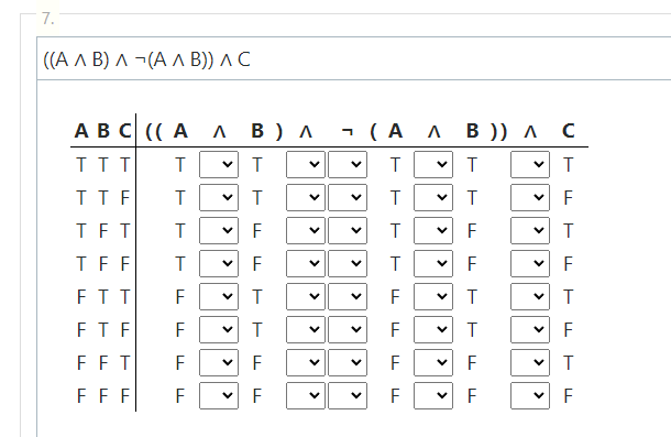 Solved ((A∧B)∧¬(A∧B))∧C | Chegg.com
