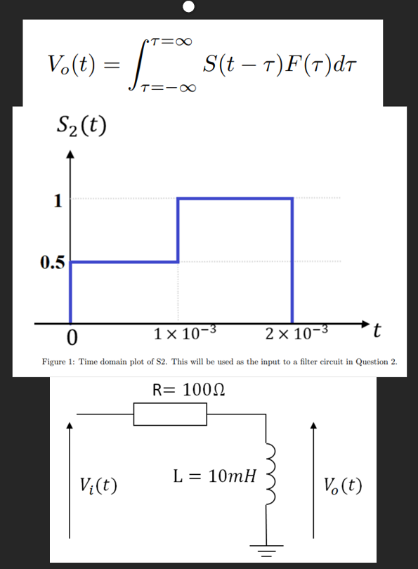 Solved The convolution integral can be expressed as: (see | Chegg.com