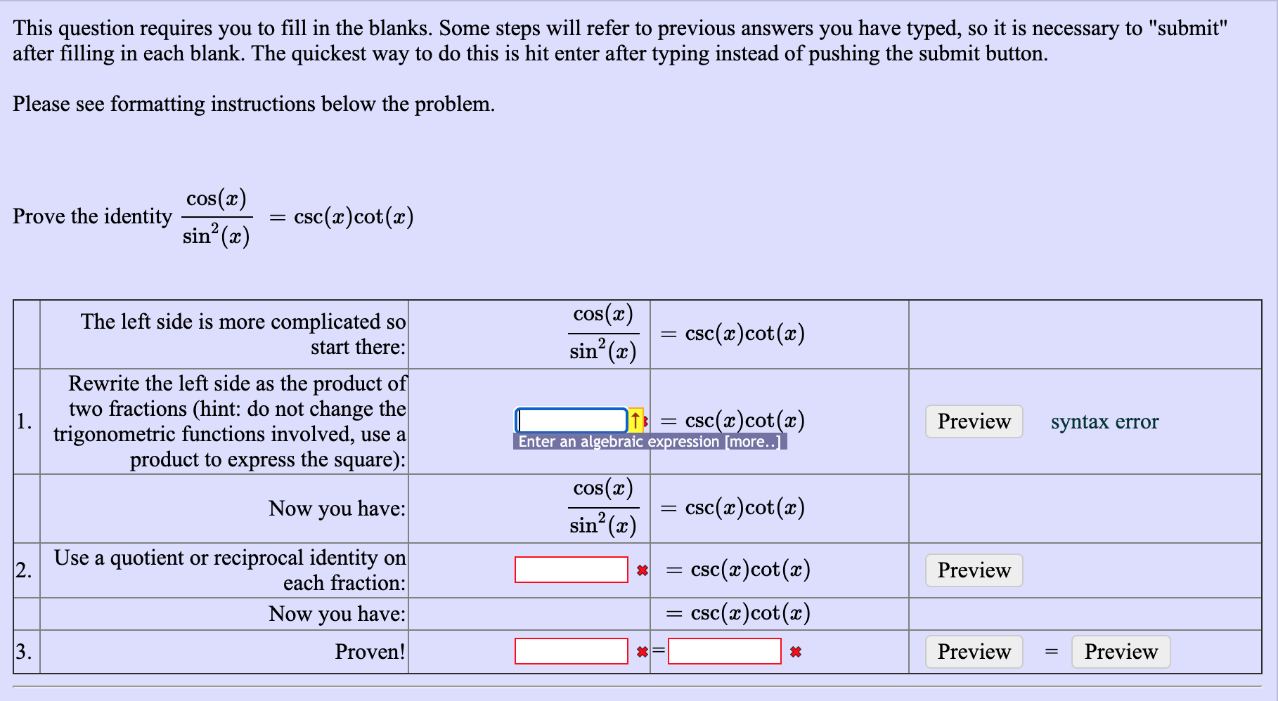 Solved This question requires you to fill in the blanks. | Chegg.com