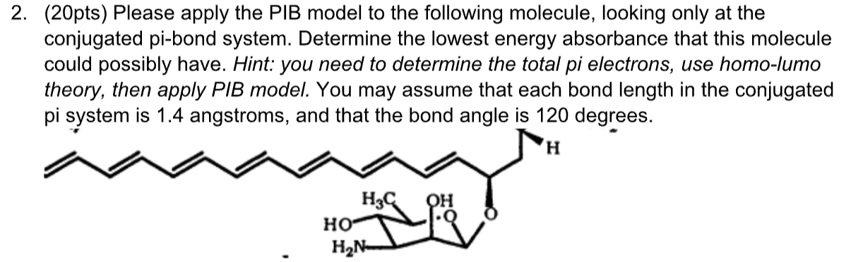 2. (20pts) Please apply the PIB model to the | Chegg.com