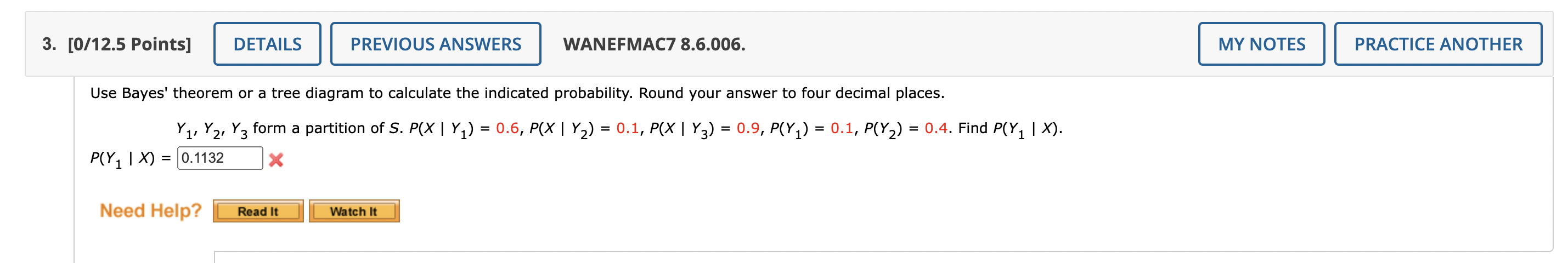 Solved Use Bayes' theorem or a tree diagram to calculate the | Chegg.com