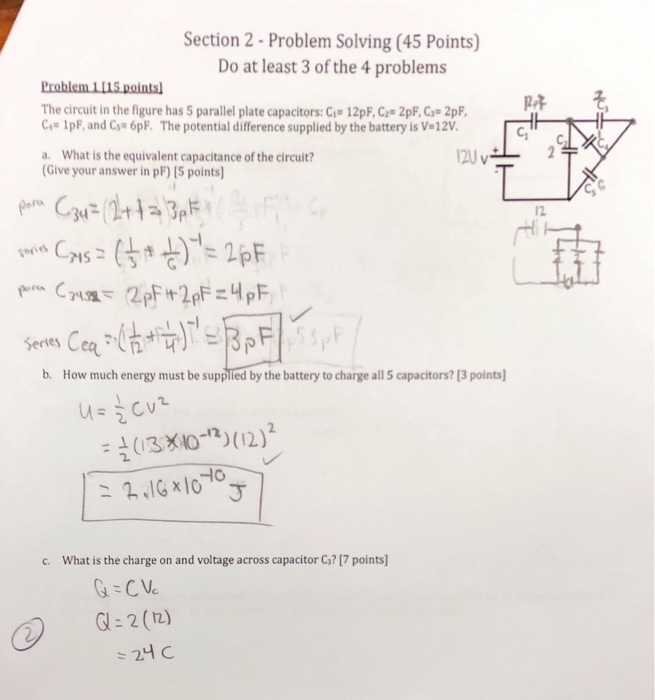 Solved Section 2-Problem Solving (45 Points) Do at least 3 | Chegg.com