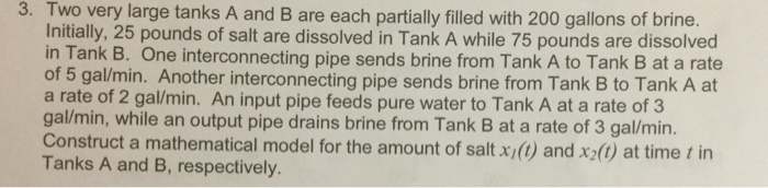 Solved Two very large tanks A and B are each partially | Chegg.com