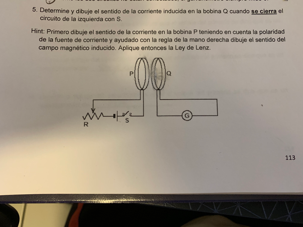 Solved Determine and draw the flow of the induce current in | Chegg.com