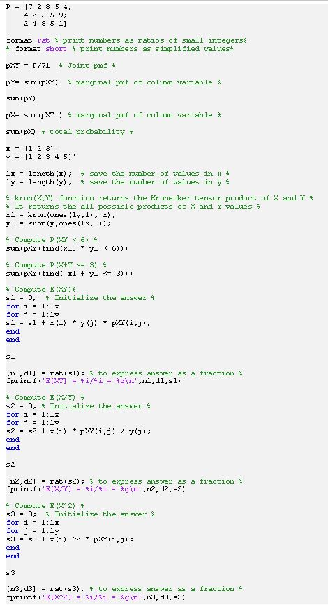 Solved Problem 6: Use ONLY MATLAB to answer this question. | Chegg.com