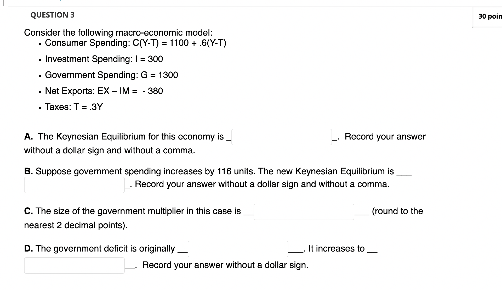 Solved QUESTION 1 Consider the following table that shows | Chegg.com