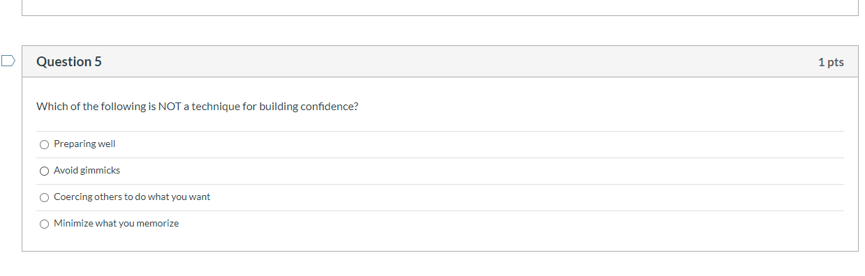 Solved Question 1 1 pts The steps to cognitive restructuring | Chegg.com