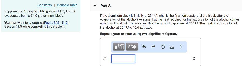 Solved Constants | Periodic Table Part A Suppose that 1.09 g | Chegg.com