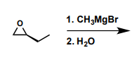 Solved 1. CH3MgBr 2. H2O | Chegg.com