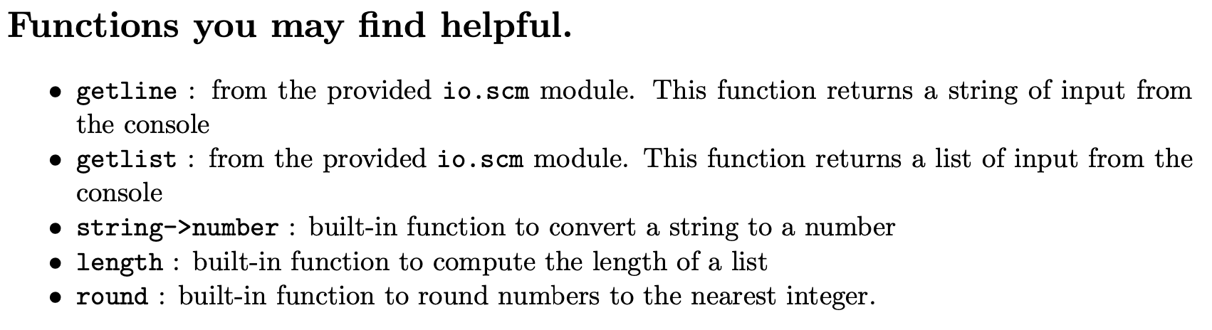 Solved 5 Marks Write A Scheme Program In A File Called 6202
