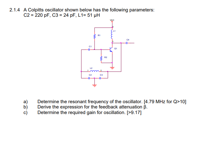 Unit 2 Tutorial: Basic Radio Frequency Circuits and | Chegg.com