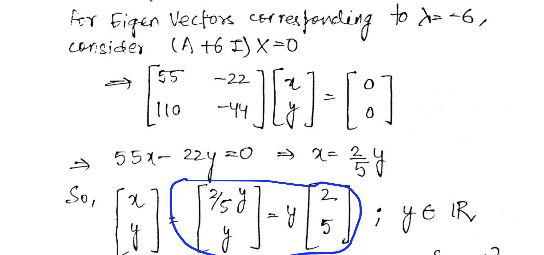 Solved Why does it go from being to y ? | Chegg.com