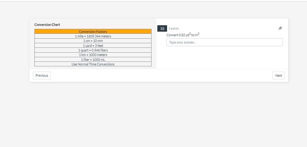 Solved Conversion Chart 14 5 points Sponge Bob needs to | Chegg.com