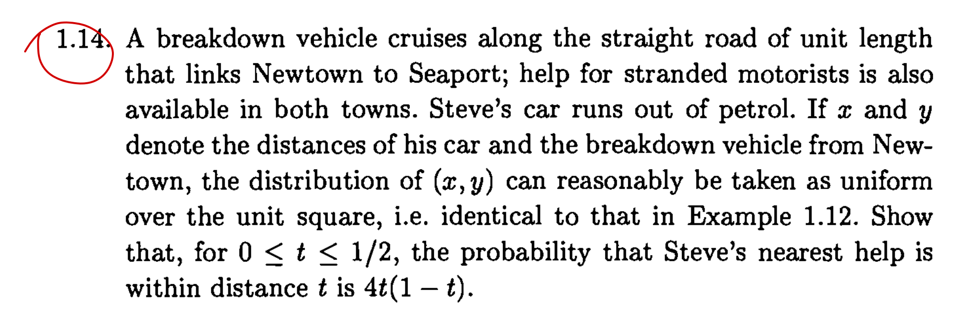 Solved Please use a diagram of a unit square to solve this | Chegg.com