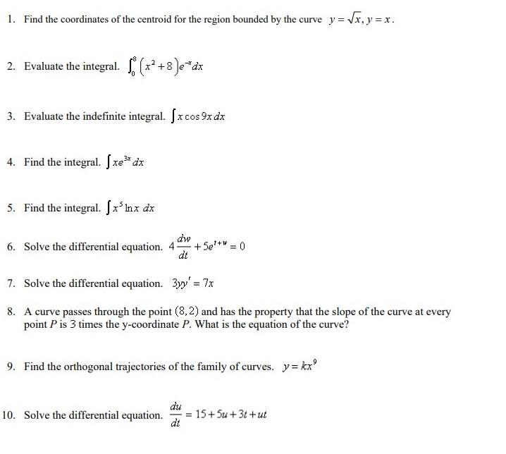 Solved 1. Find the coordinates of the centroid for the | Chegg.com