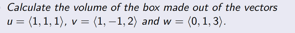 Solved Calculate the volume of the box made out of the | Chegg.com
