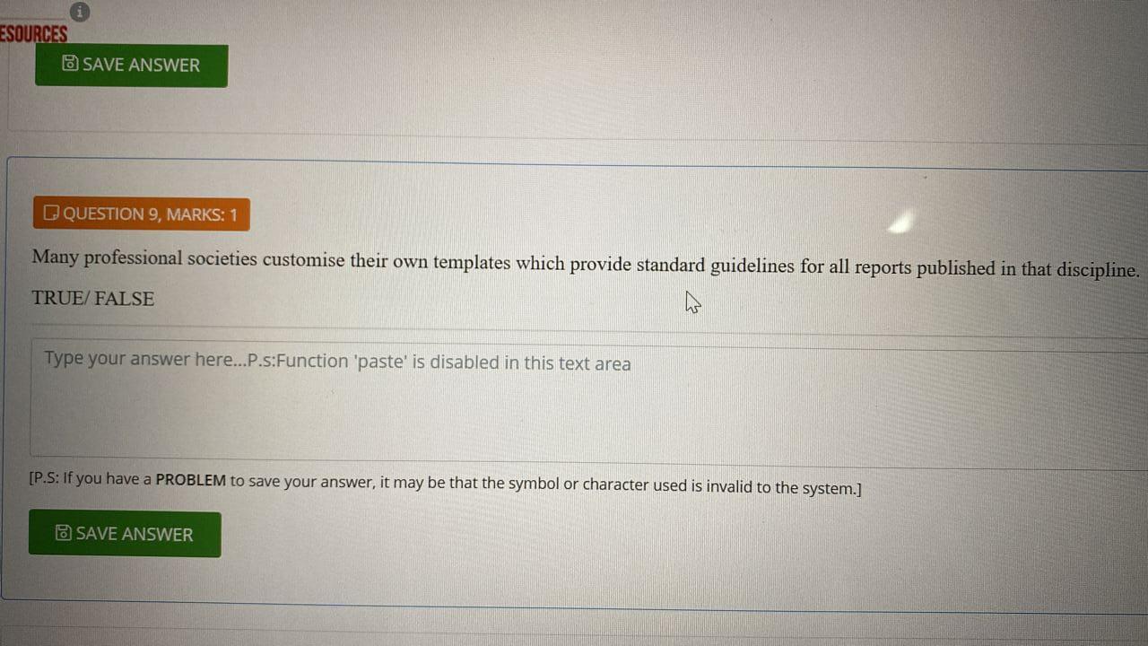 Choose True or False. Informational reports provide | Chegg.com