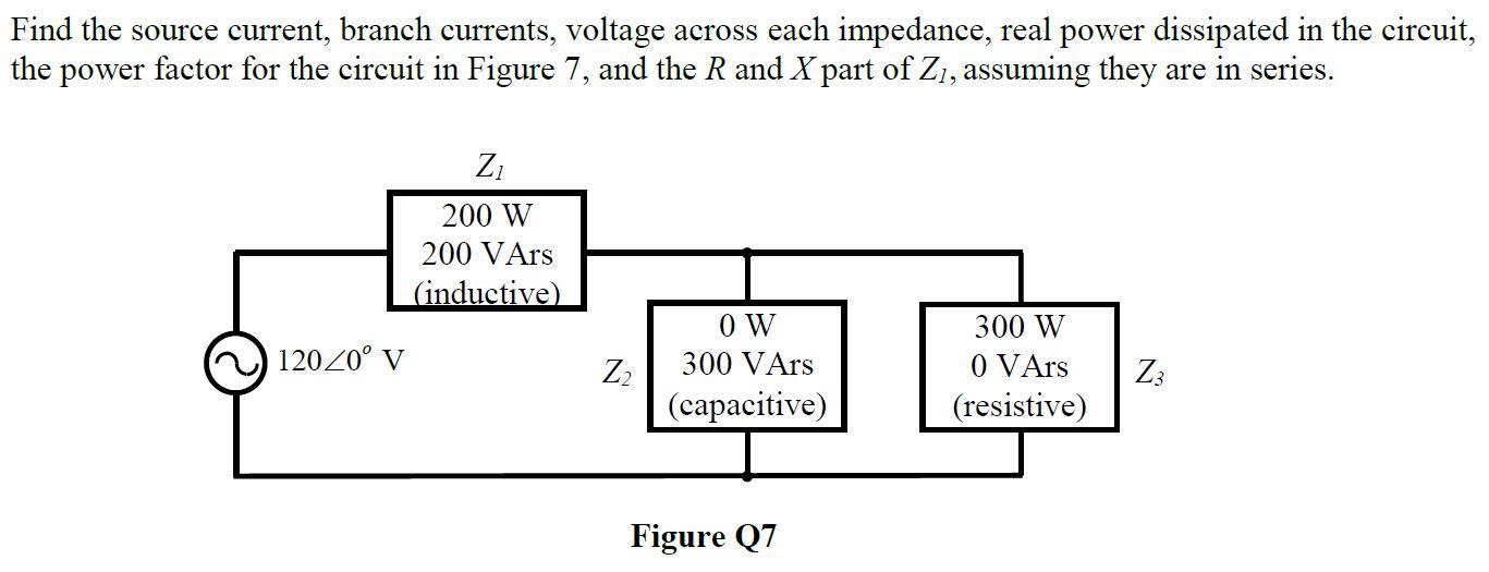 Solved Find the source current, branch currents, voltage | Chegg.com