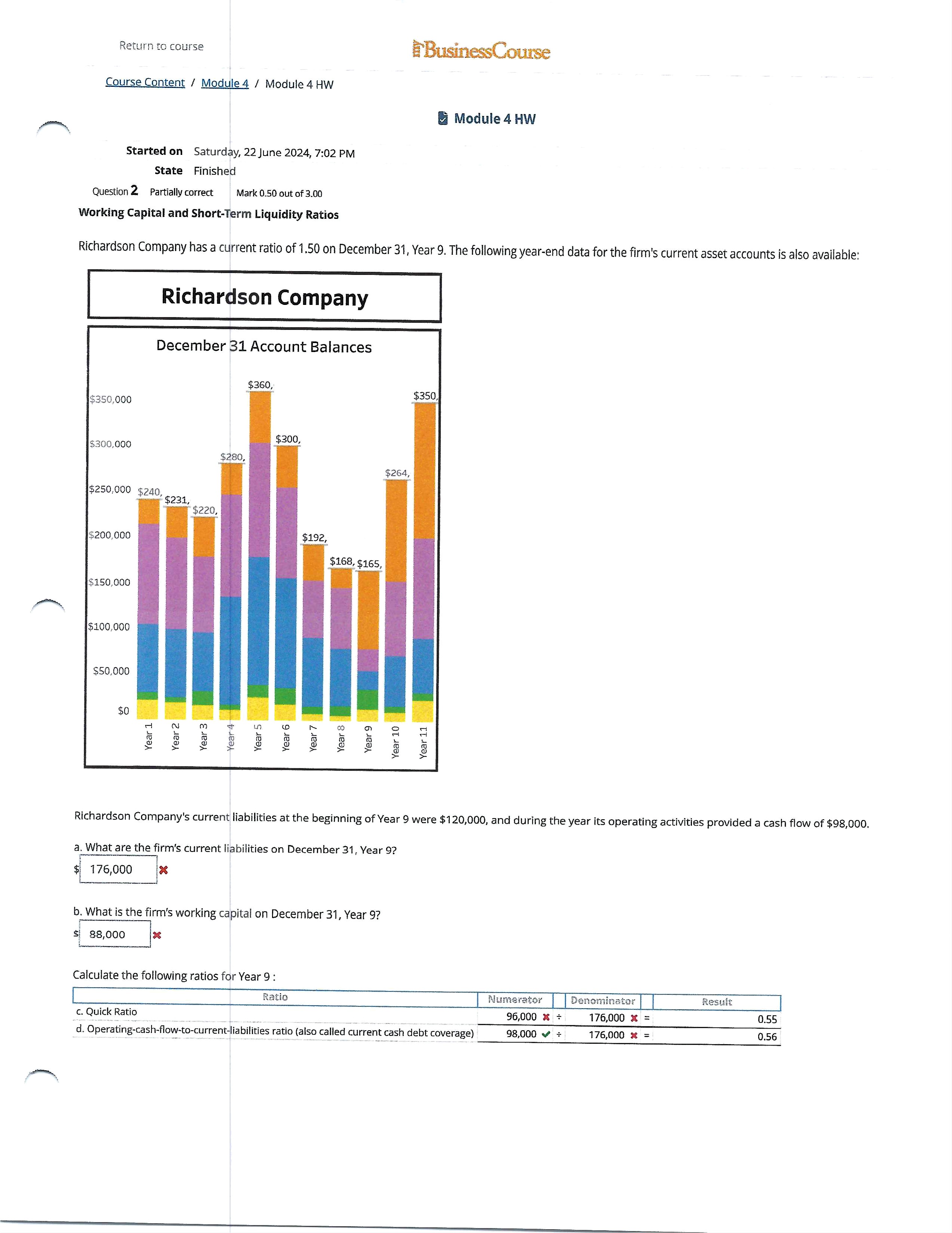 Solved Course Content ?? ﻿Module 4? ﻿Module 4HWModule | Chegg.com