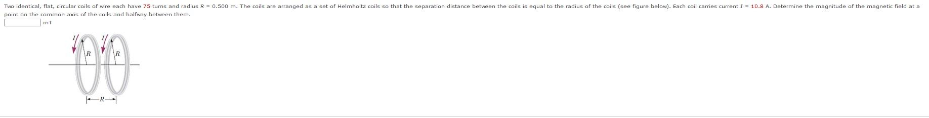 Solved Two identical, flat, circular coils of wire each have | Chegg.com Solved Two identical, flat, circular coils of wire each have | Chegg.com