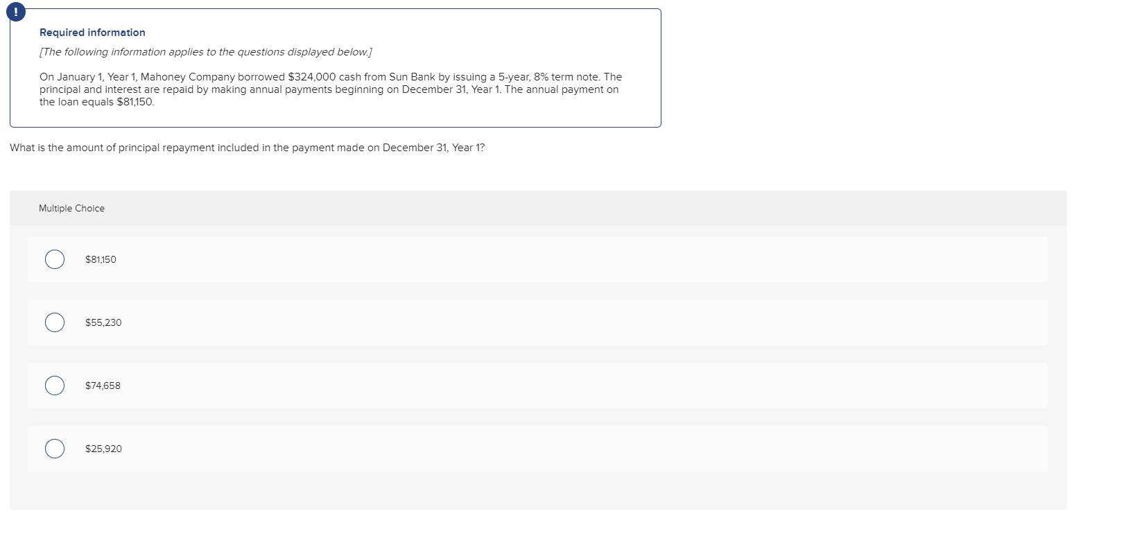 Solved Required information [The following information | Chegg.com