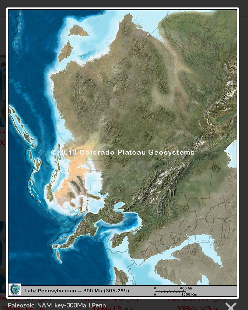 Solved te 013 Colorado Plateau Geosystems 600 Mi Late | Chegg.com