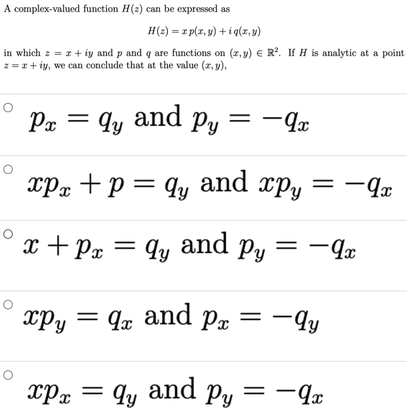 Solved A complex-valued function H(z) can be expressed as | Chegg.com