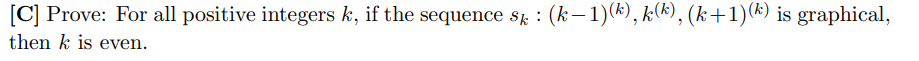 Solved [C] Prove: For all positive integers k, if the | Chegg.com