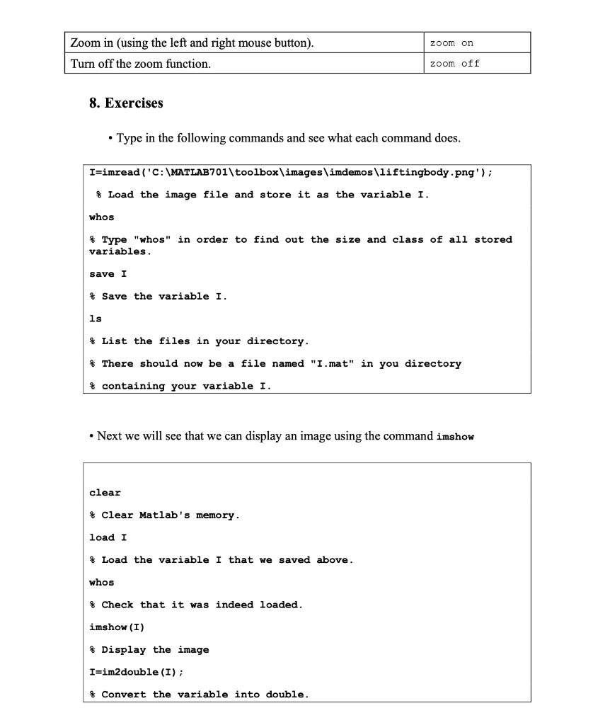 Solved EELE 5110 Digital Image Processing Lab. Lab. 2 Basic | Chegg.com