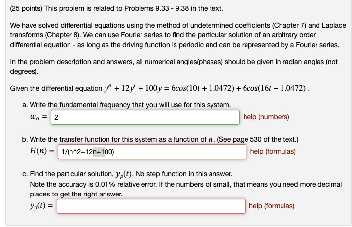 Solved Please answer correctly | Chegg.com