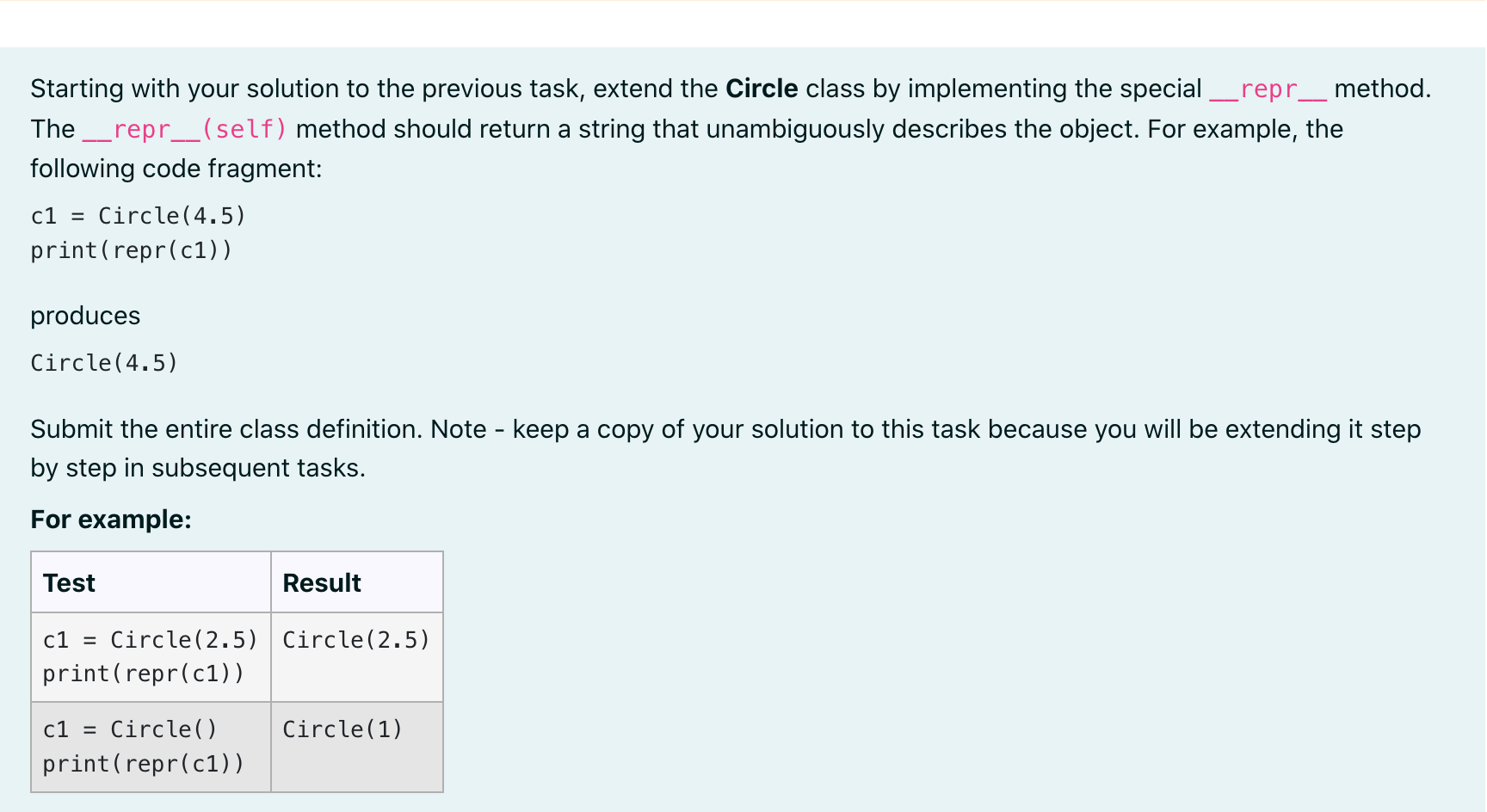 Solved Starting with your solution to the previous task, | Chegg.com