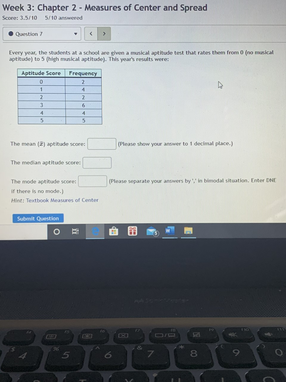 Solved Week 3: Chapter 2 - Measures of Center and Spread | Chegg.com