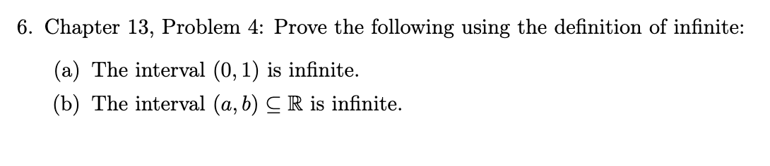 Solved Chapter 13, ﻿Problem 4: Prove the following using the | Chegg.com