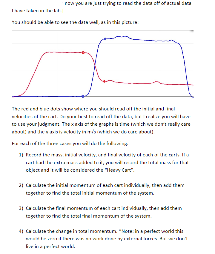 Solved Lab 3: Cart Collision Lab Part 1 You will be | Chegg.com